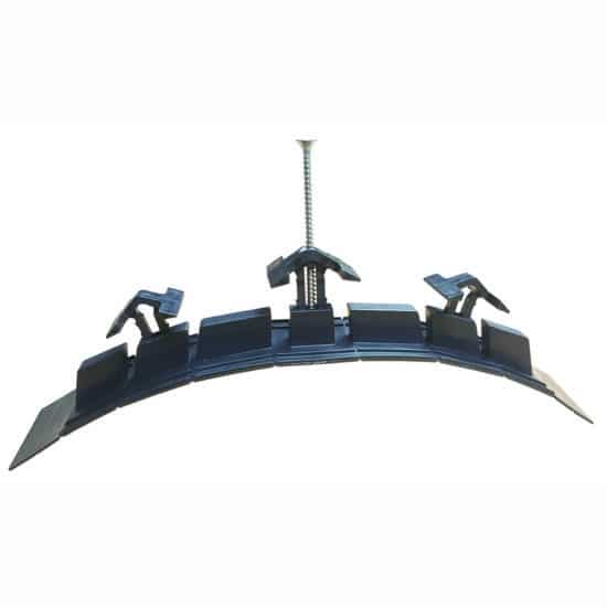 Universal Ventilated 6m Dry Ridge Kit - Black - Trade Store Online